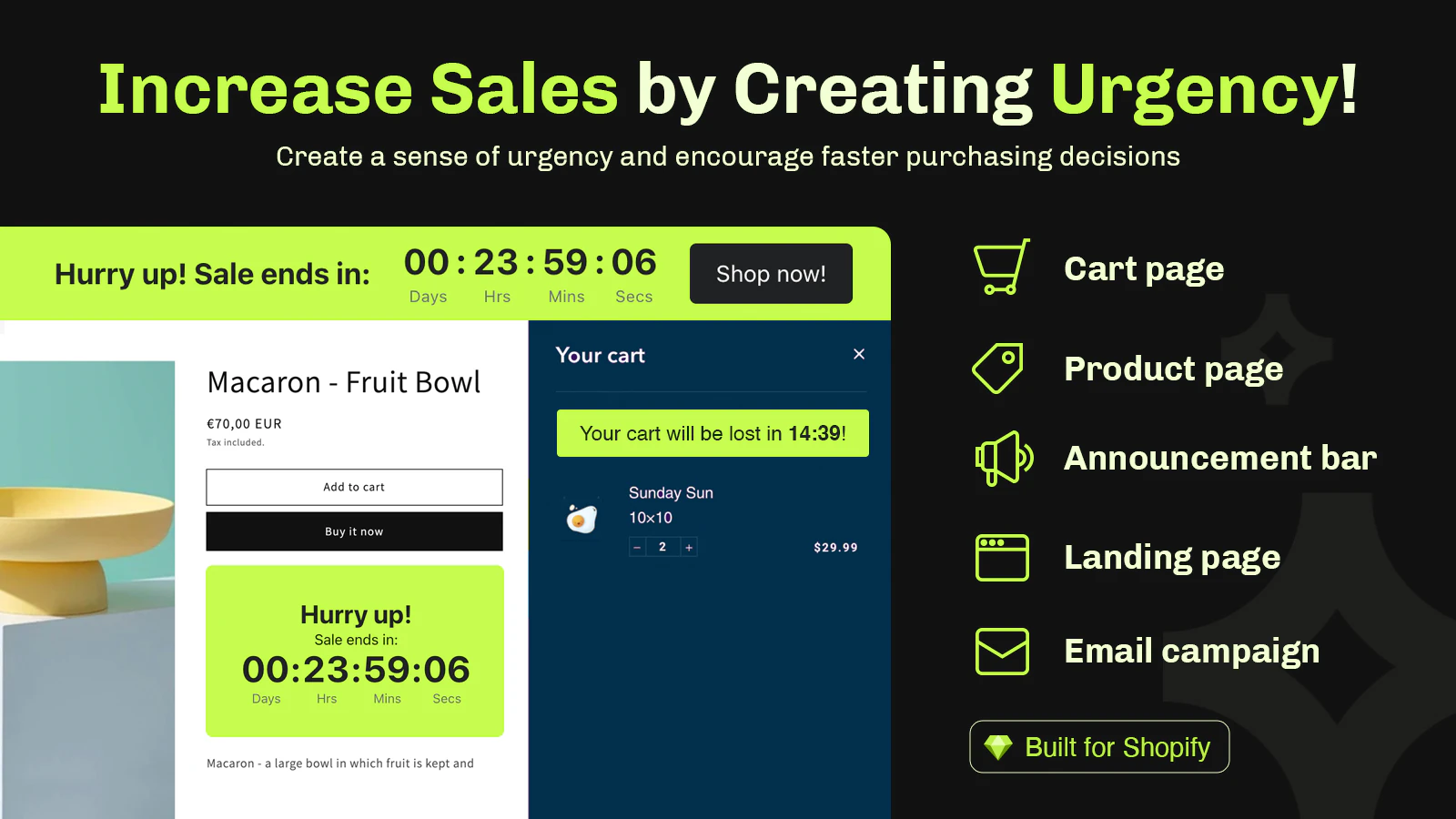 Boost Your Sales with the Essential Countdown Timer App - Fast Solutions Developer